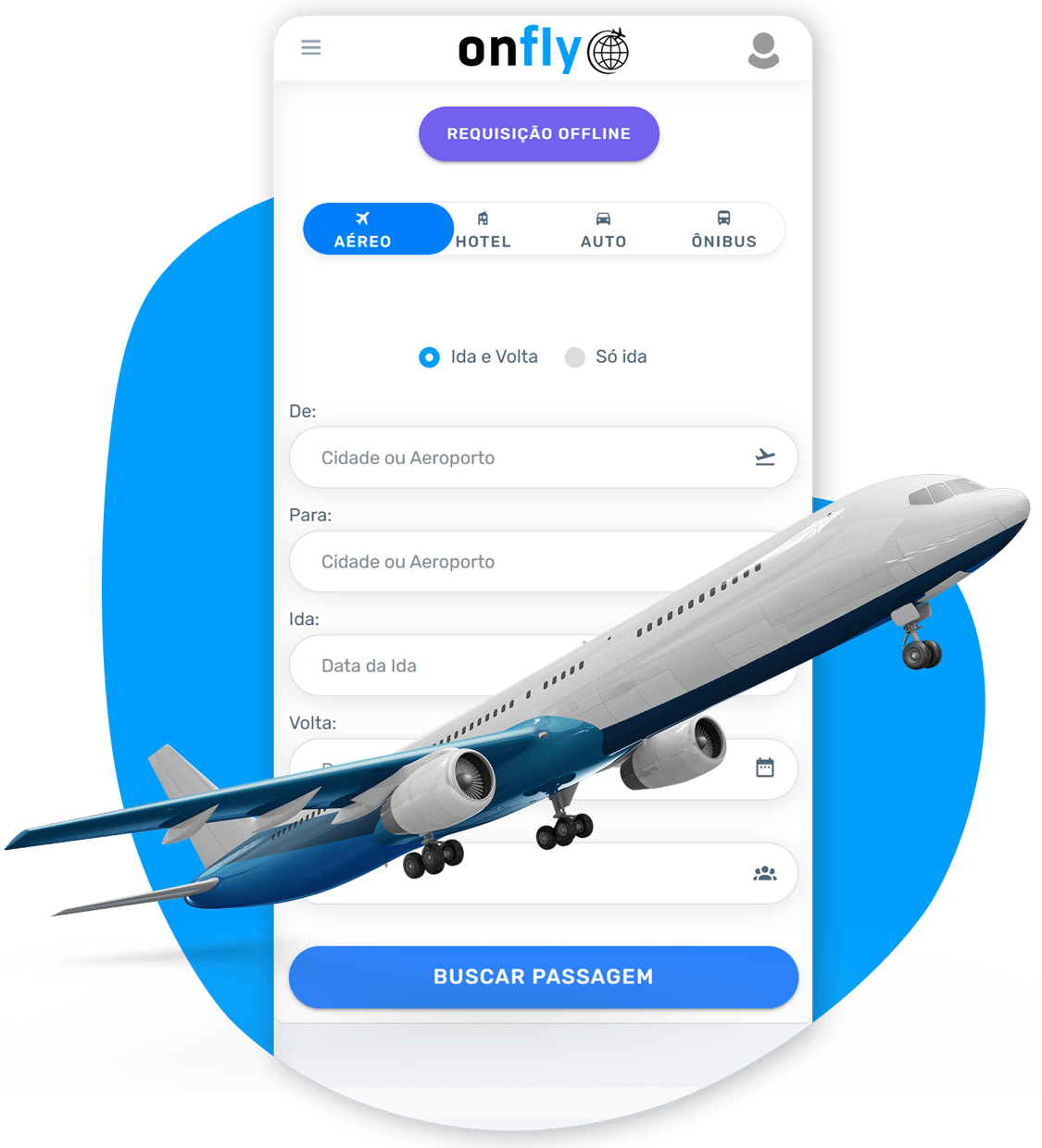 Viagens Corporativas com Onfly